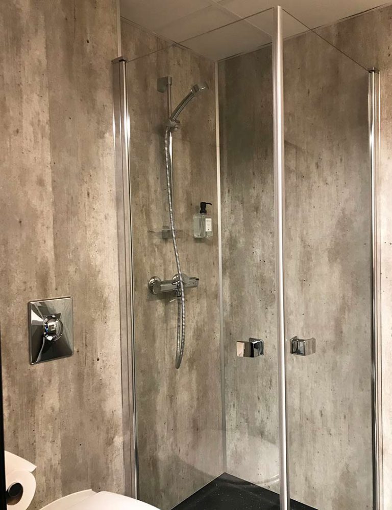 Prefab, Modular, and Tiny Homes | Bathroom shower panels for modular ...