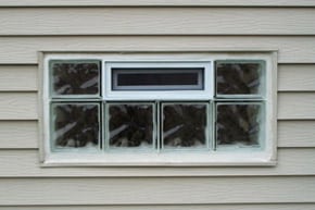 Basement & Bathroom Glass Block Windows - Innovate Building Solutions
